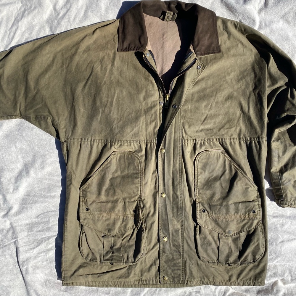 Filson Vintage In Cloth Waxed Cotton Jacket - Gem